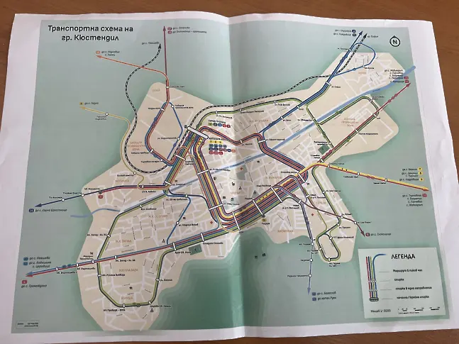 4 линии включва новата транспортна схема на община Кюстендил Darik Bg