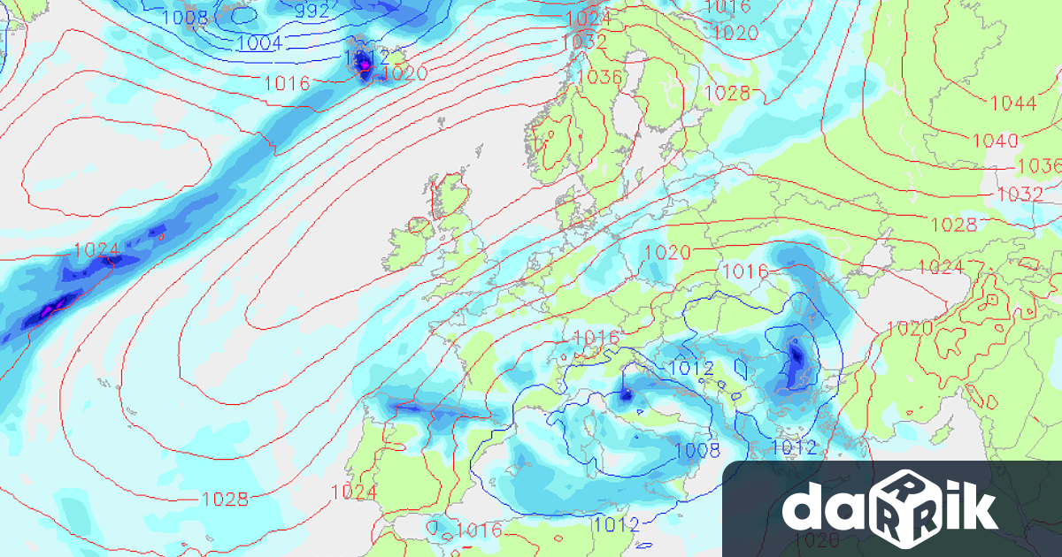 Динамично време с валежи в следващите дни | Darik.bg