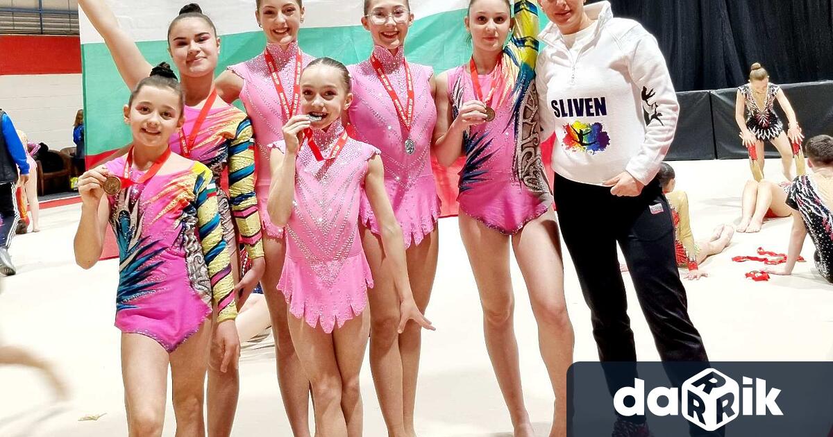 Акробати от Сливен с призови места от международен турнир | Darik.bg