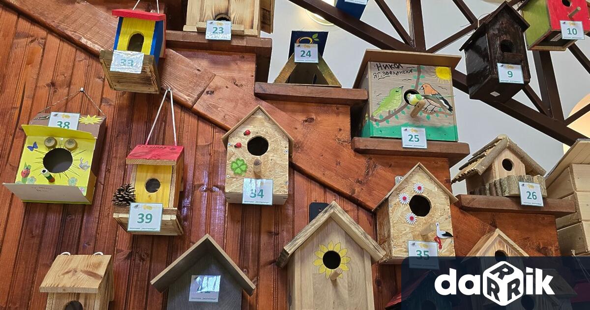 Изложба от 48 къщички за птици подреди Детска градина „Славейче“- Враца | Darik.bg